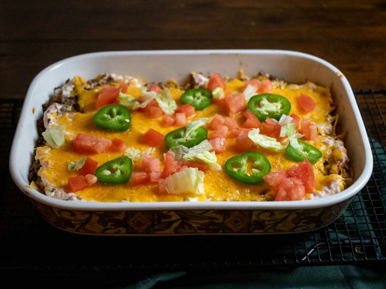 Walking Taco Bake Casserole Recipe - House Full of Monkeys