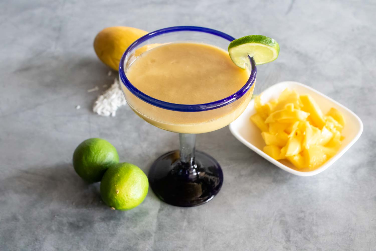 Tropical Mango Coconut Daiquiri Recipe (Costa Rican)