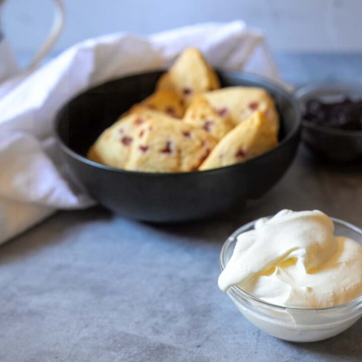 Easy Devonshire Cream Recipe for Scones (Clotted Cream)