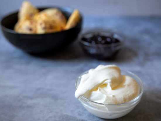 Easy Devonshire Cream Recipe for Scones (Clotted Cream)